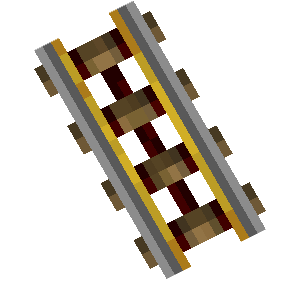 Minecraft Powered Rail Recipe
