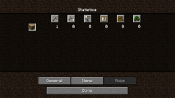 Urinoah Minecraft Player Minecraft Statistics