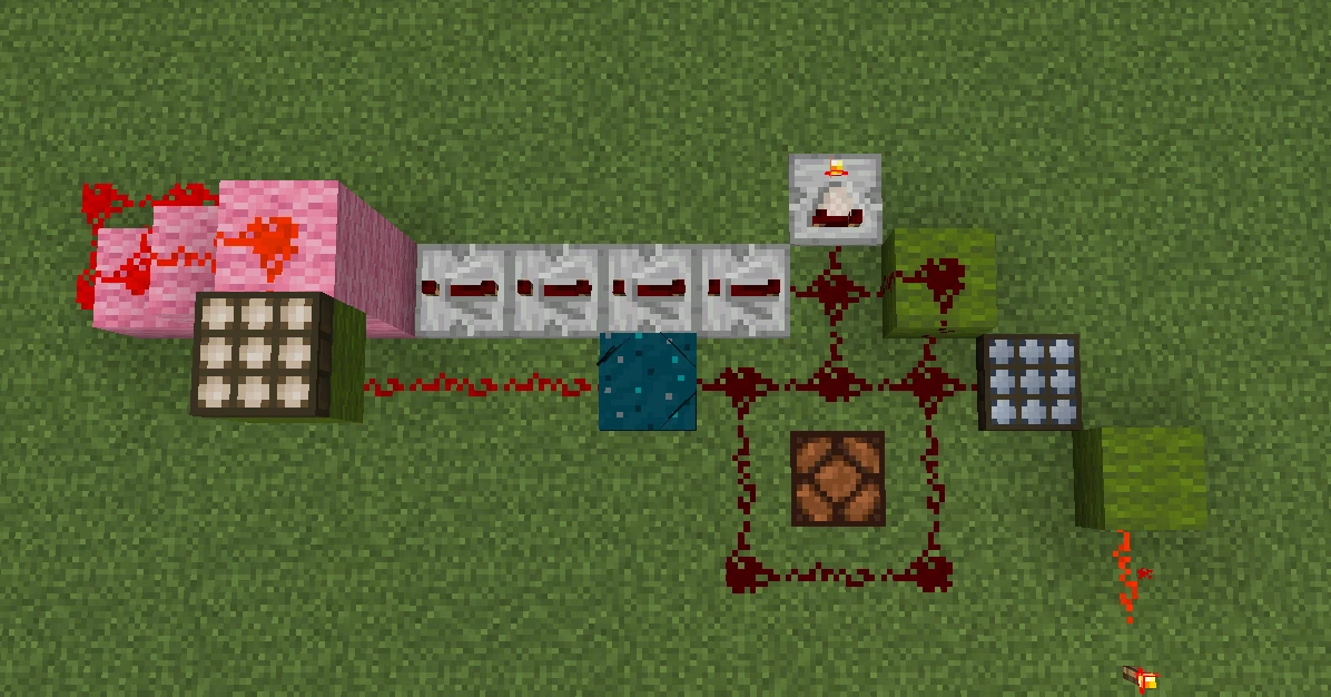 Minecraft Redstone Clock
