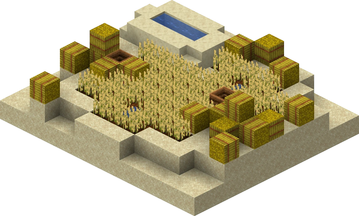 Minecraft Desert Village Blueprints