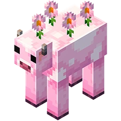 Minecraft Cow Face 250x250