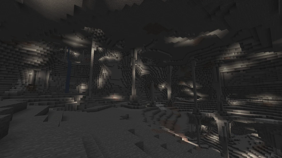 Hollow Minecraft Cave House