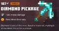 Minecraft Dungeons:Diamond Pickaxe – Minecraft Wiki
