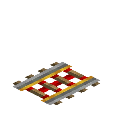 Minecraft Powered Rail Recipe