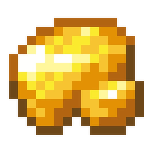 Minecraft Gold Ore Block
