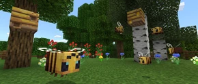 Buzzy Bees – Minecraft Wiki