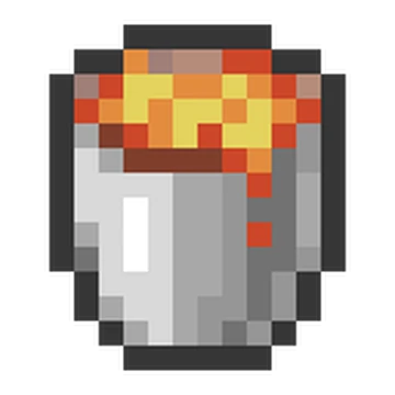 Lava Bucket Minecraft