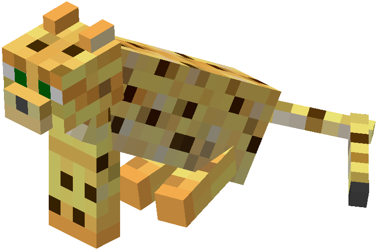 Minecraft ocelot poster - wiiress