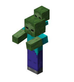 how to draw minecraft baby zombie