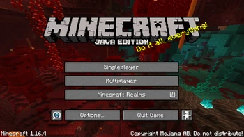 Java Edition 1.16.4 – Minecraft Wiki