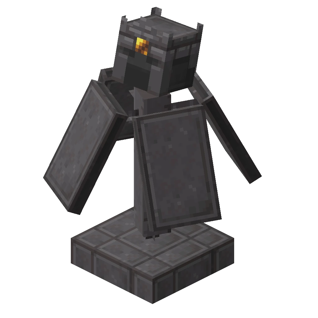 Minecraft Blaze Statue