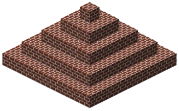 Brick pyramid – Minecraft Wiki