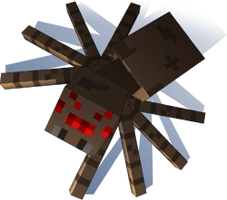 Spider Leanbh Minecraft