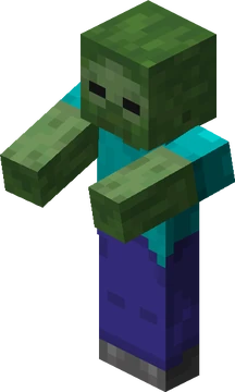 how to make a big minecraft zombie