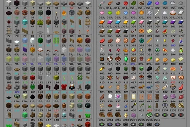 Minecraft Data Values Full List