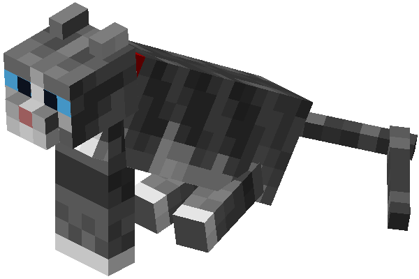 Minecraft Dungeons:Grey Tabby – Minecraft Wiki