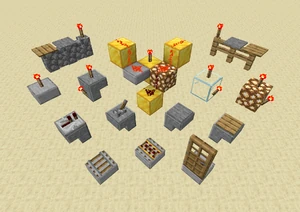 Mechanics/Redstone/Components – Official Minecraft Wiki