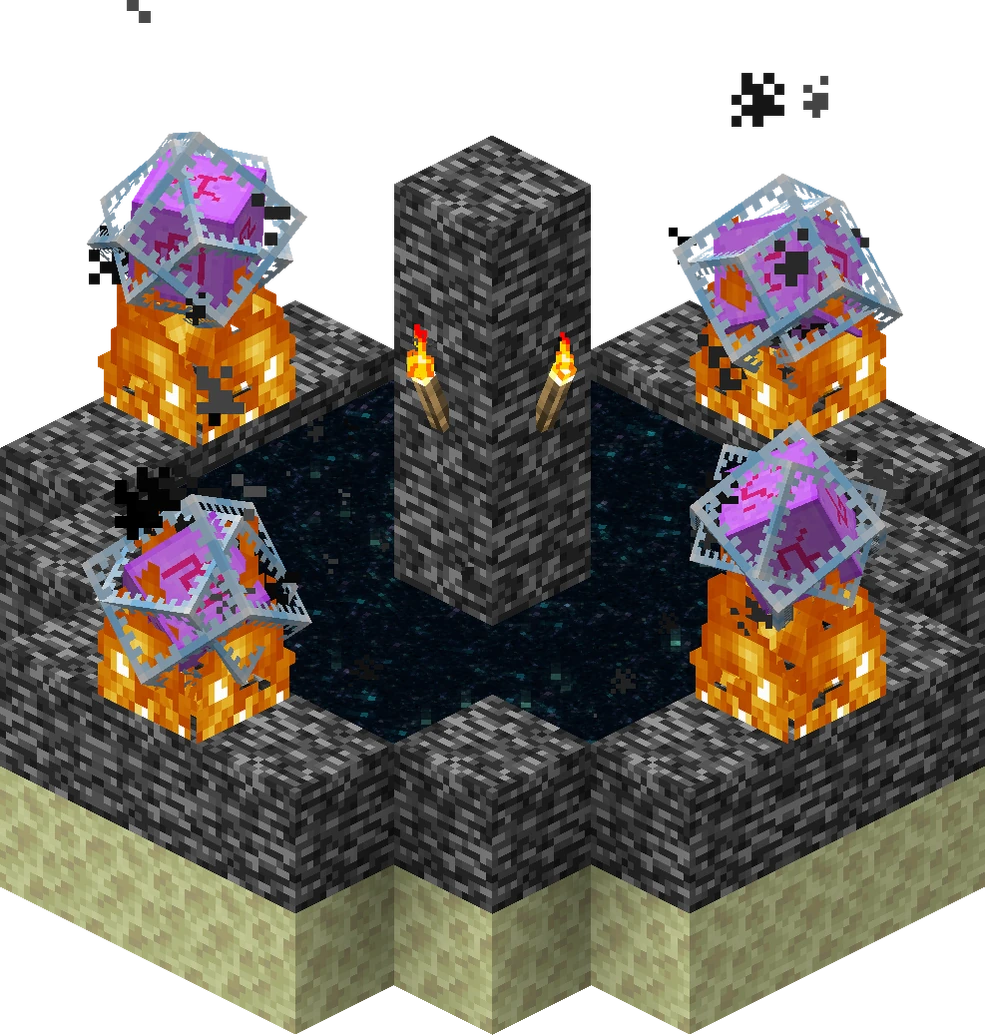 Ender Dragon Spawner End Crystal Schematics Minecraft