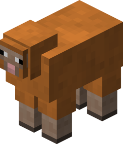 Minecraft Orange Sheep