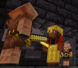 Piglin Bruto El Oficial Minecraft Wiki Disidencia Sin Animo De Lucro