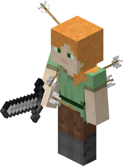 Bogha Agus Arrow Minecraft Oideas