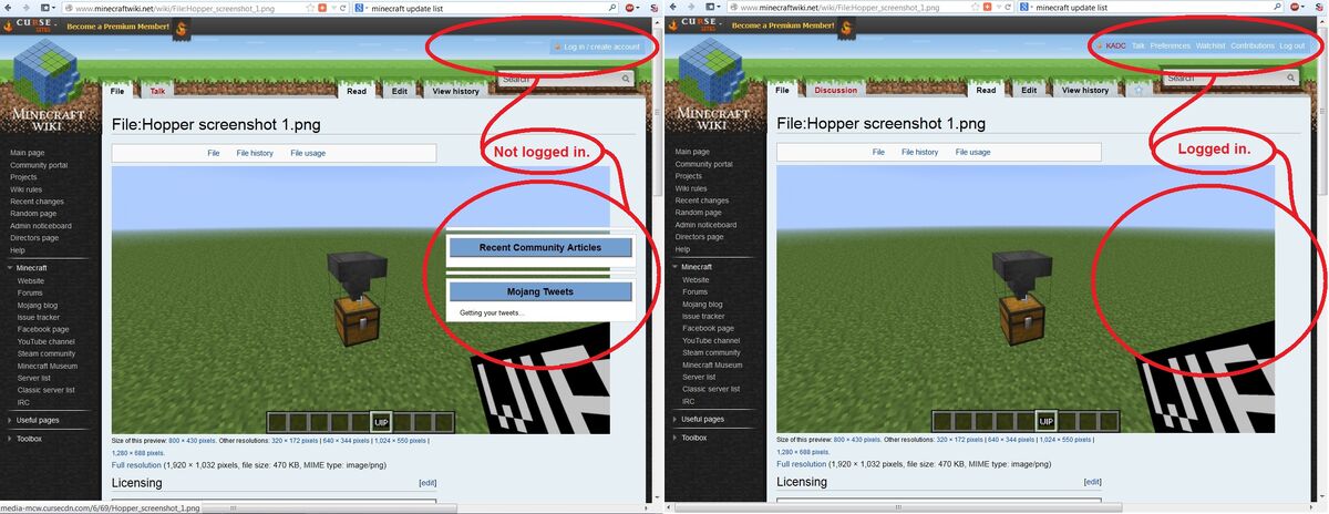 Minecraft Wiki:Admin noticeboard/Archive 12 – Minecraft Wiki