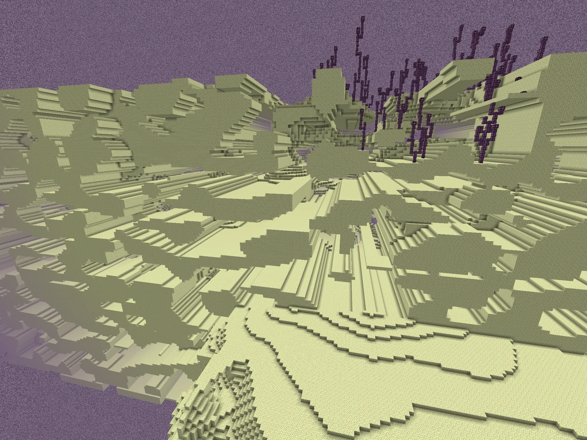 Far Lands (Edição Bedrock) - Minecraft Wiki