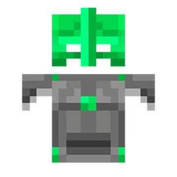 Minecraft Emerald Armor Skin