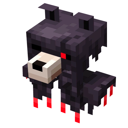Minecraft Block Template Wolf
