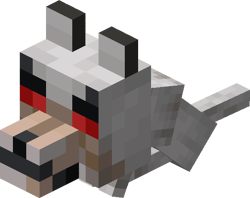Baby Wolf Minecraft