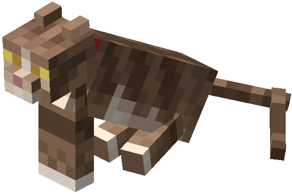 Minecraft Dungeons:Brown Tabby – Minecraft Wiki