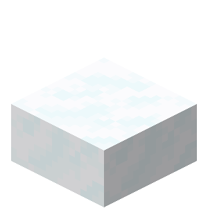 Minecraft Snow Block