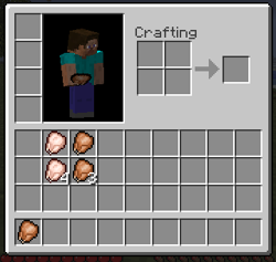 how to cook chicken minecraft