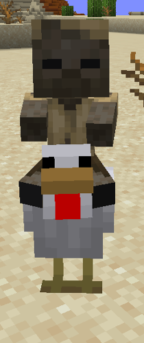 Minecraft Baby Zombie Riding Chicken