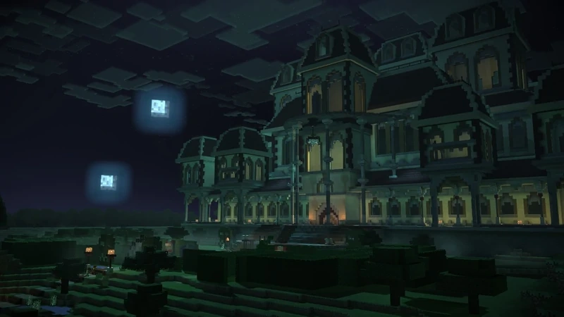 Minecraft Haunted Mansion Inside