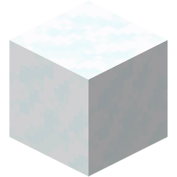 Minecraft Snow Block