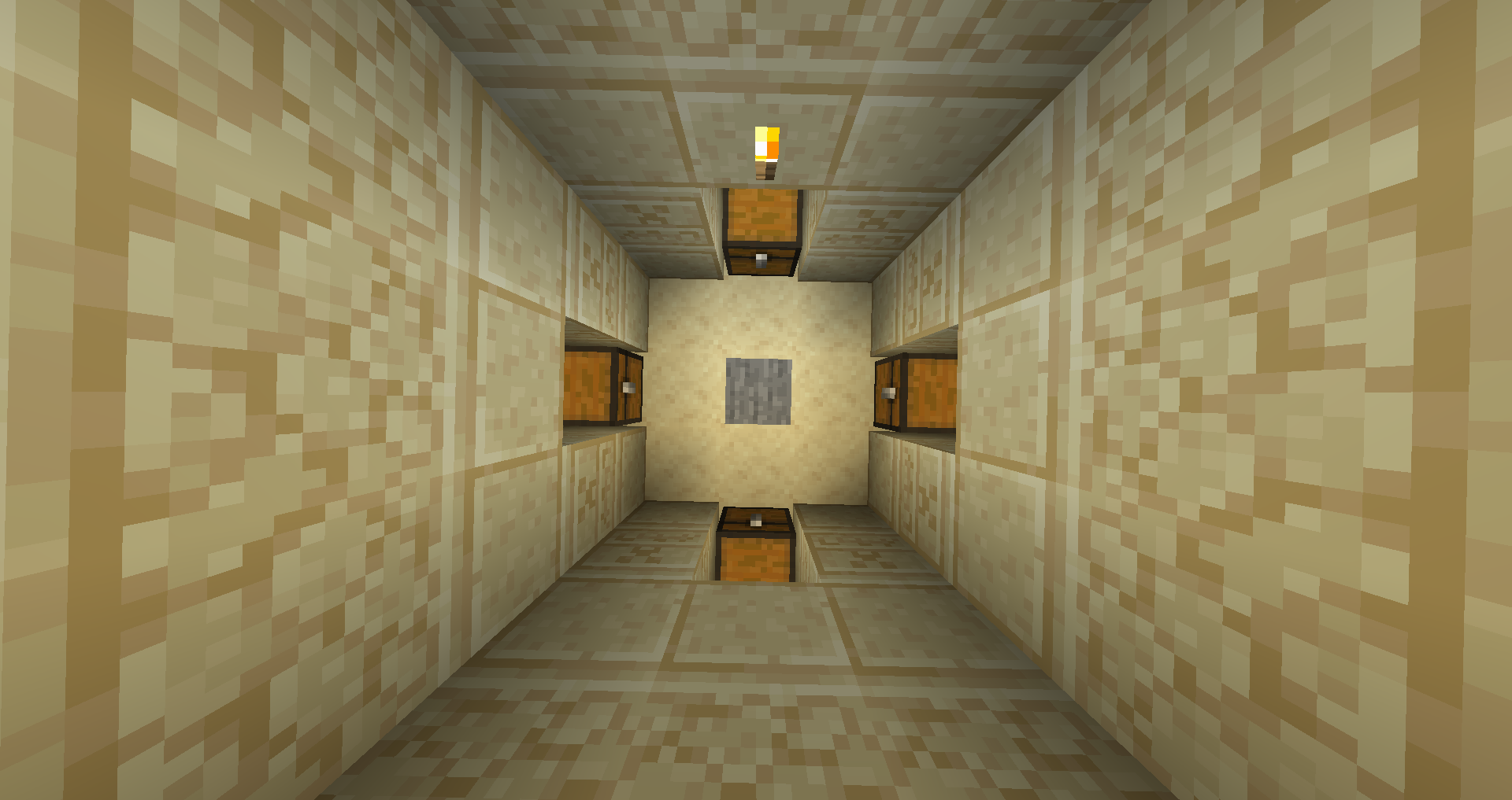 Minecraft Desert Temple Schematic