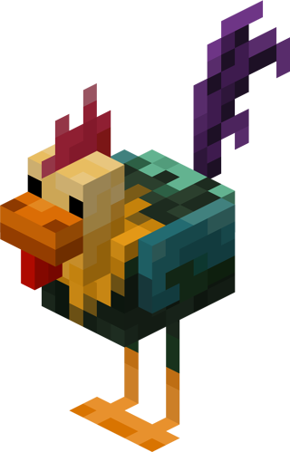 Minecraft Earth:Fancy Chicken – Minecraft Wiki