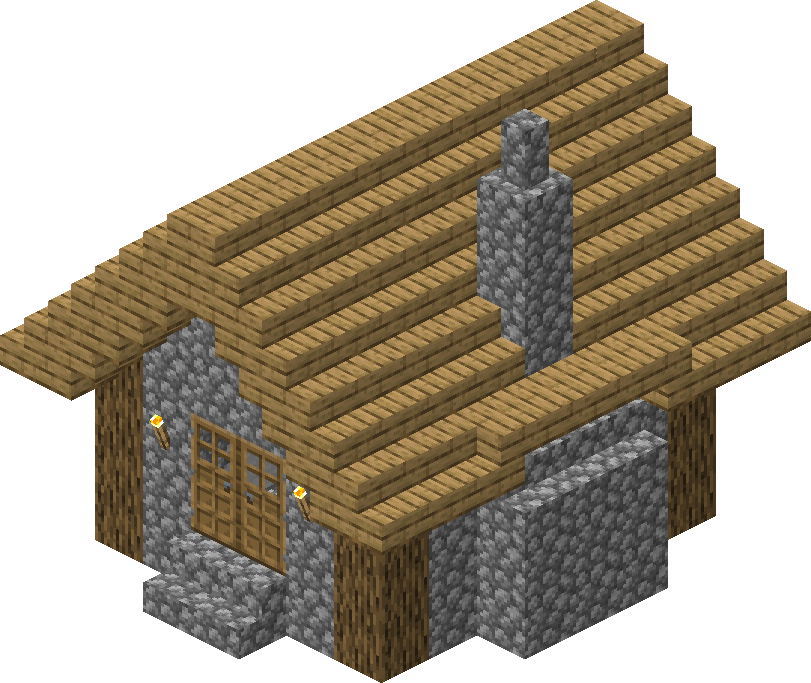 Minecraft House Schematic