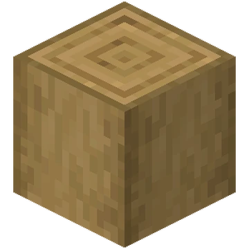 Minecraft Oak Wood Block Texture