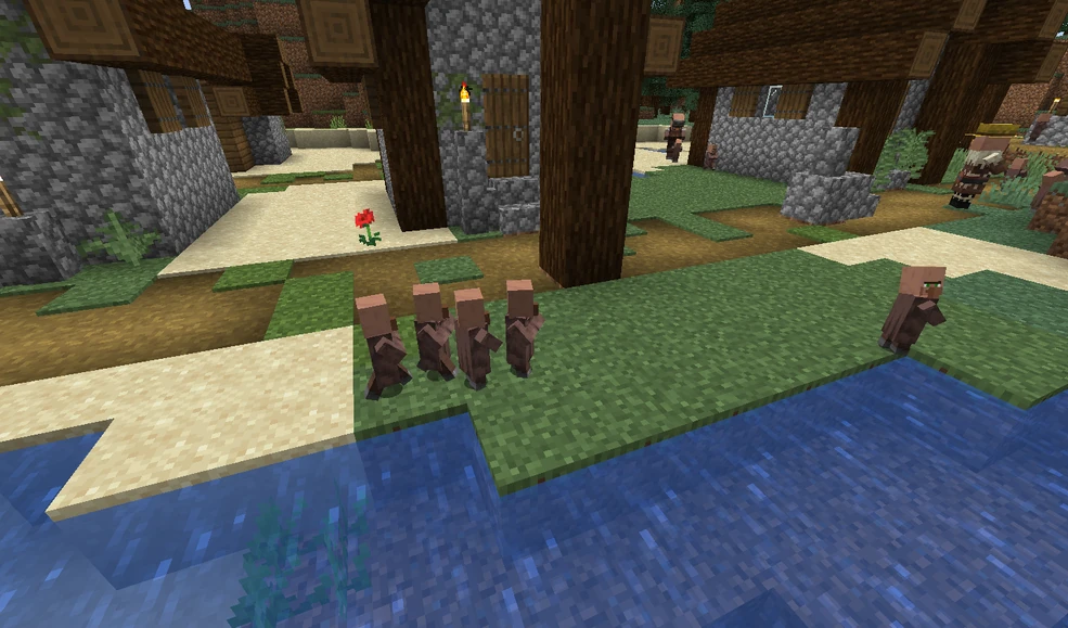 how to make minecraft villagers have babies