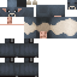 Minecraft Cow Face 250x250