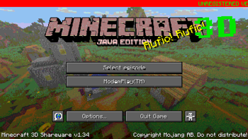 Java Edition 3D Shareware v1.34 – Minecraft Wiki