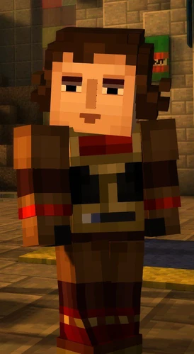 Minecraft Story Mode:Ellegaard the Redstone Engineer – Minecraft Wiki