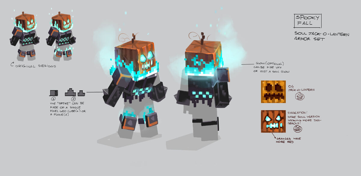 Minecraft Dungeonsthe Gourdian Armor Minecraft Wiki