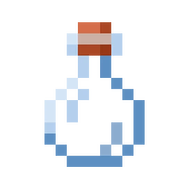 how to draw minecraft potion
