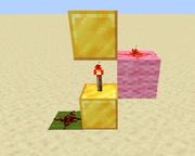 Redstone circuits/Logic/NOT – Minecraft Wiki