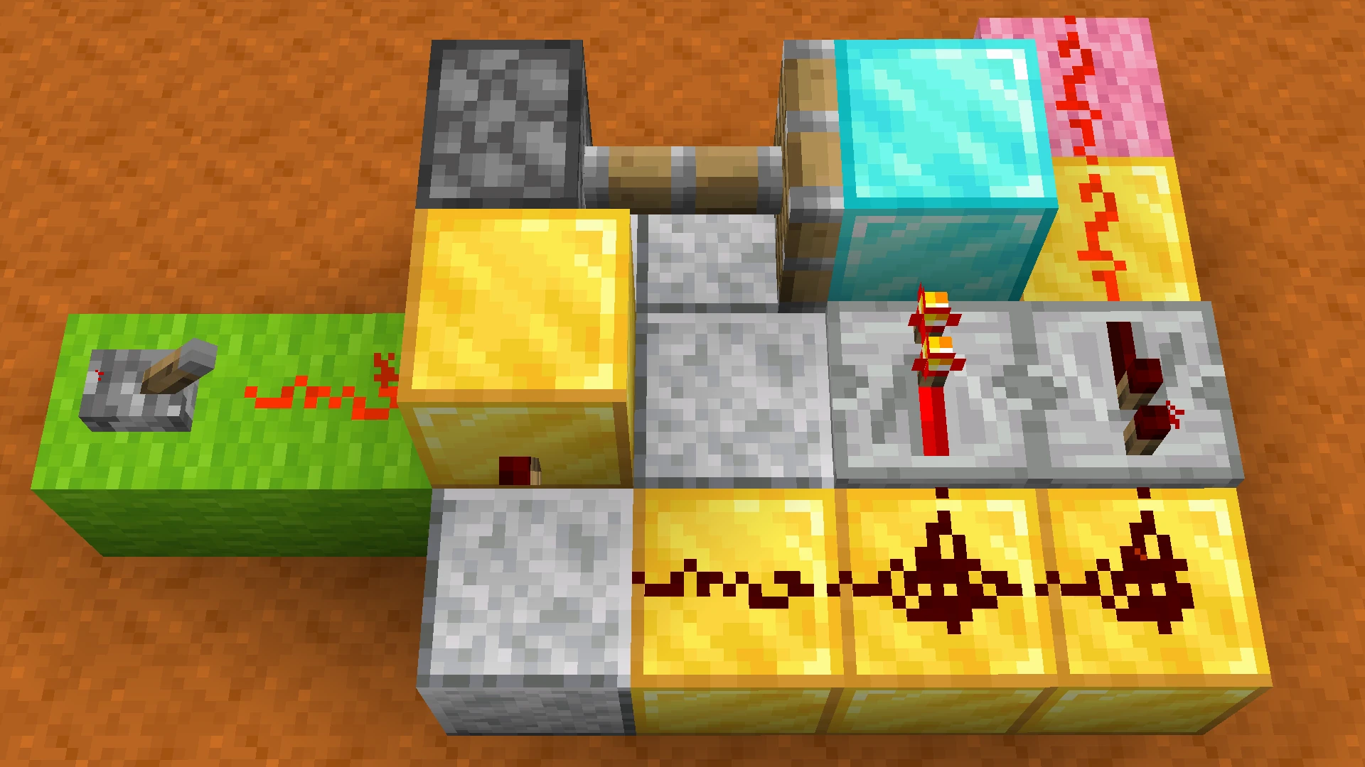 Redstone Repeater Clock