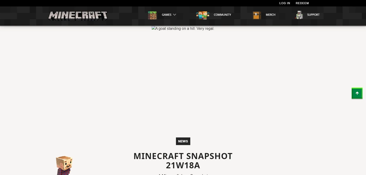 Java Edition 21w18a - Minecraft Wiki