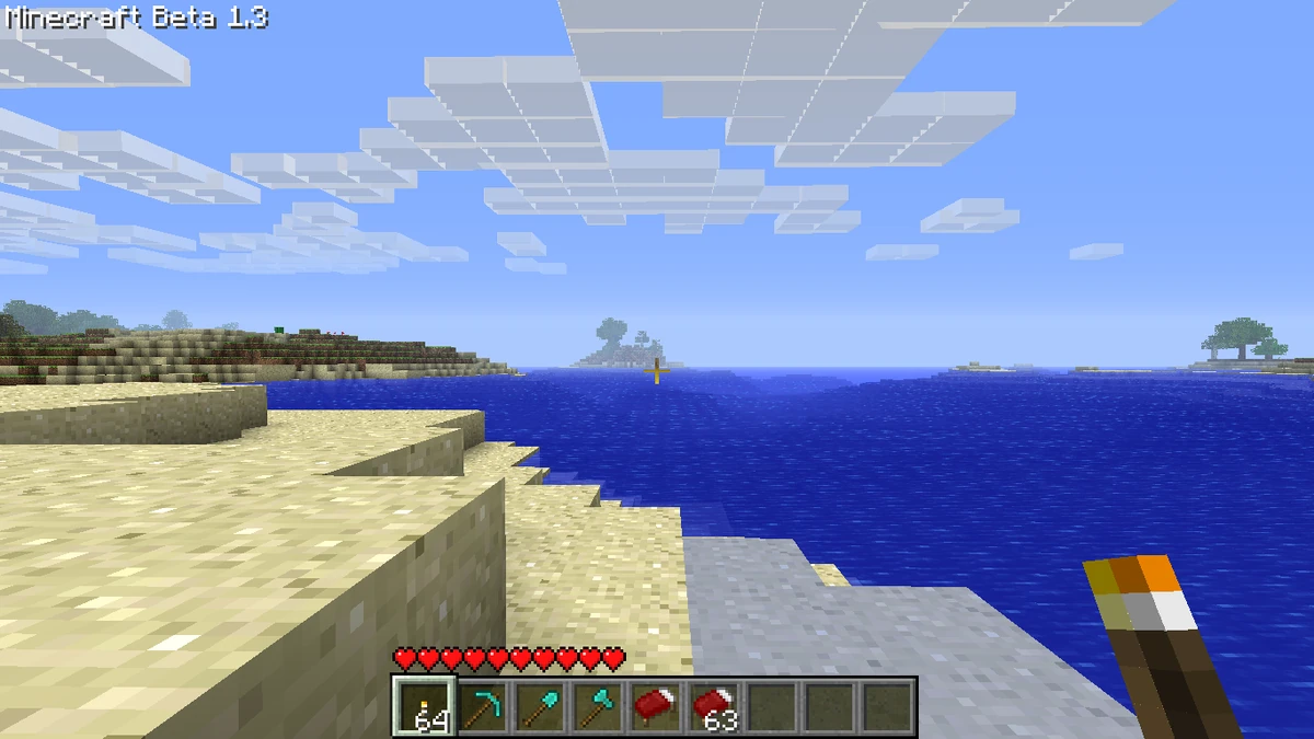 ガイド/Java Edition/Beta 1.3 リリース - Minecraft Wiki